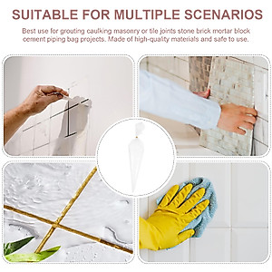 50pcs Construction Pointing Bag Masonry Grout Bags Tile Sealer Bag Cement Piping Tool Building Grout Bags Masonry Bags Tile Bags Grout Sealer Bag Tile Grout Pouch