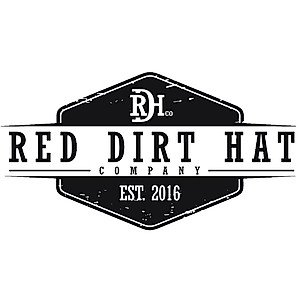 Red Dirt Hat Company Miami Vice Adjustable Snapback Hat (US, Alpha, One Size, White/Black)