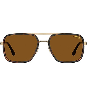 Carrera 256/S Gold/Brown 58/18/140 men Sunglasses