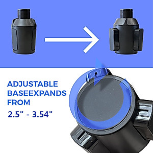 Multifunctional Car Cup Holder Tray For Car Food Tray For Eating Cupholder Extender Holder For Car Expandable Cup Holder For Car Extra Cup Holder Eating Tray Adjustable Table Expander Swivel