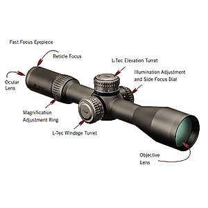 Vortex Optics Razor HD Gen II 4.5-27x56 First Focal Plane Riflescope - EBR-7C Reticle (MOA)