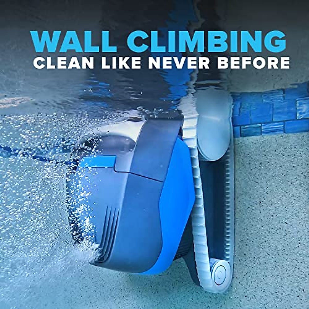 Dolphin Cayman Automatic Robotic Pool Cleaner with Single Button Operation and Large Capacity Top Load Filter Basket Ideal for In-ground Swimming Pools up to 33 Feet