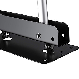 Neewer Wall Mounting Triangle Boom Arm for Photography Strobe Light, Monolight, Softbox, Umbrella, Reflector and Ring Light, Support 180 Degree Rotation, Max Length 4 Feet/125cm (Silver)