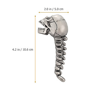 Gadpiparty Beer Bottle Opener Halloween Skull Head Bottle Opener Skeleton Bottle Opener Keychain Beverage Bottle Opener for Decor