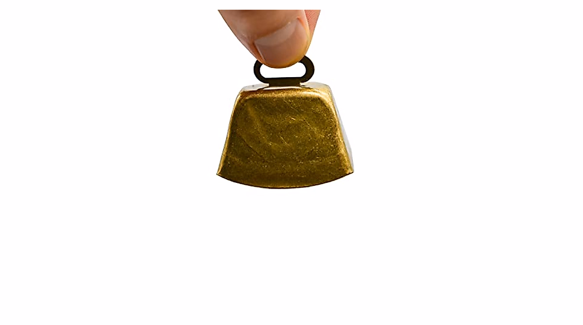 Pinenjoy 17Pcs Brass Bells for Pets & Farm Animals