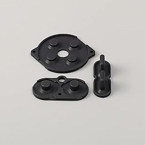 FunnyPlaying Game Boy Pocket Silicone Button Contact Pad Membranes (Black)