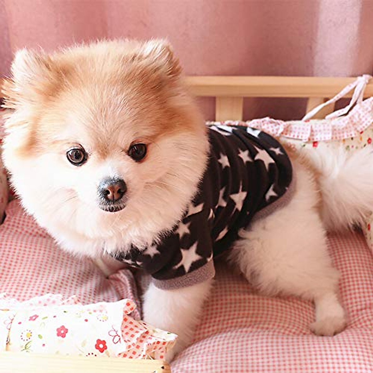 Dog Sweater for Small Dogs Girl Christmas Cat Apparel Warm Fashion Doggy Puppy Clothing Villus Pet Clothes Boy Dog Sweaters Large