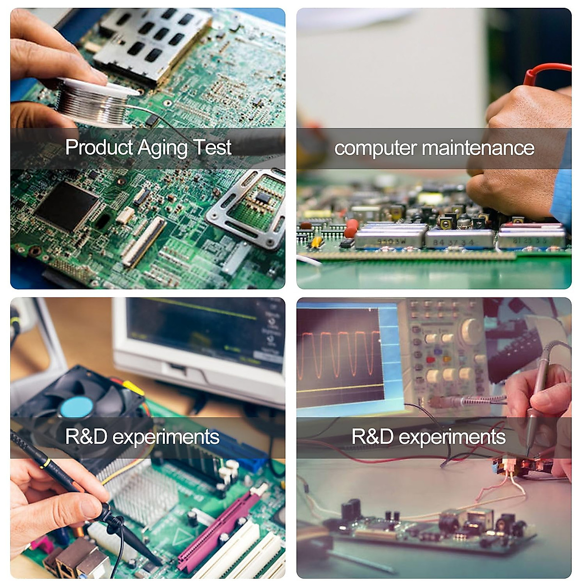 DC Power Supply Variable, Bench Power Supply with Encoder knob, Adjustable Switching Power Supply with OCP Switch, Variable Power Supply with Output Enable/Disable Button (0-60V 0-10A)