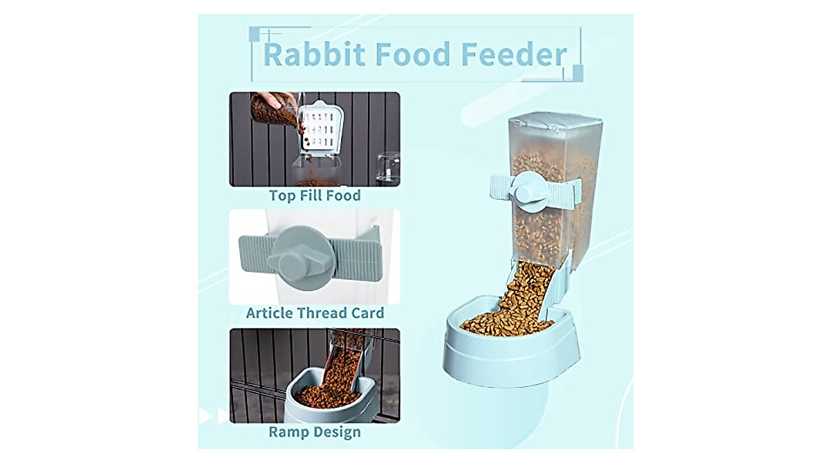 BNOSDM Rabbit Automatic Feeder & Water Dispenser