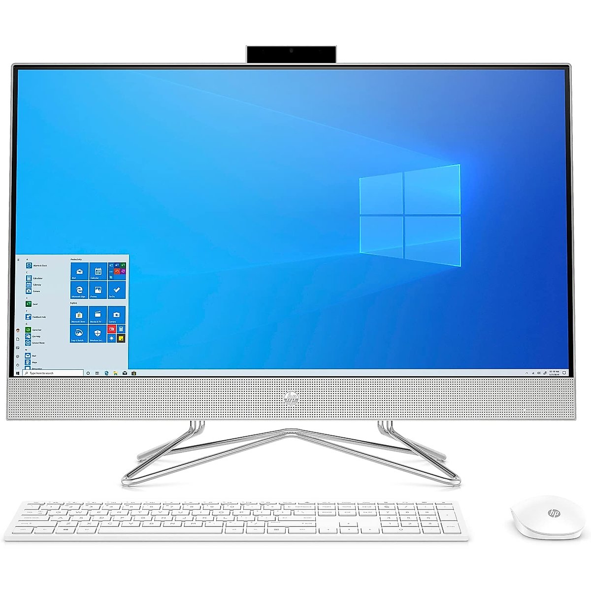 HP 27-dp1387c All-in-One Touchscreen Desktop, Intel Core i7-1165G7, 16GB DDR4 RAM, 1TB HDD, Intel Iris Xe Graphics, Windows 10 Home, 1J7K6AA#ABA (Renewed)