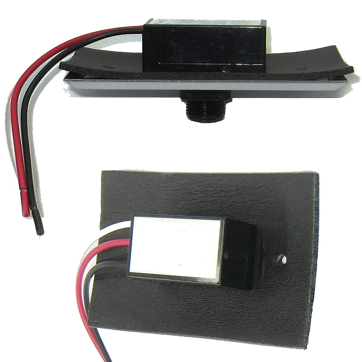 120-Volt Fixed Position Thermal Photocontrol Outdoor Hard-Wired Post Eye Light Control with Photocell Light Sensor, Dusk-to-Dawn Light Sensor Switch Auto On/Off with Wall Plate