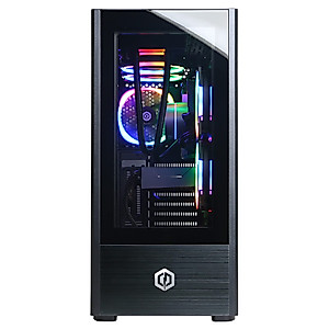 CyberpowerPC Gamer Xtreme VR Gaming PC, Intel i7-13700KF 3.4GHz, GeForce RTX 4070 12GB, 32GB DDR5, 1TB NVMe SSD, 2TB HDD, Wi-Fi Ready & Windows 11 Home (GXiVR8760A),Black