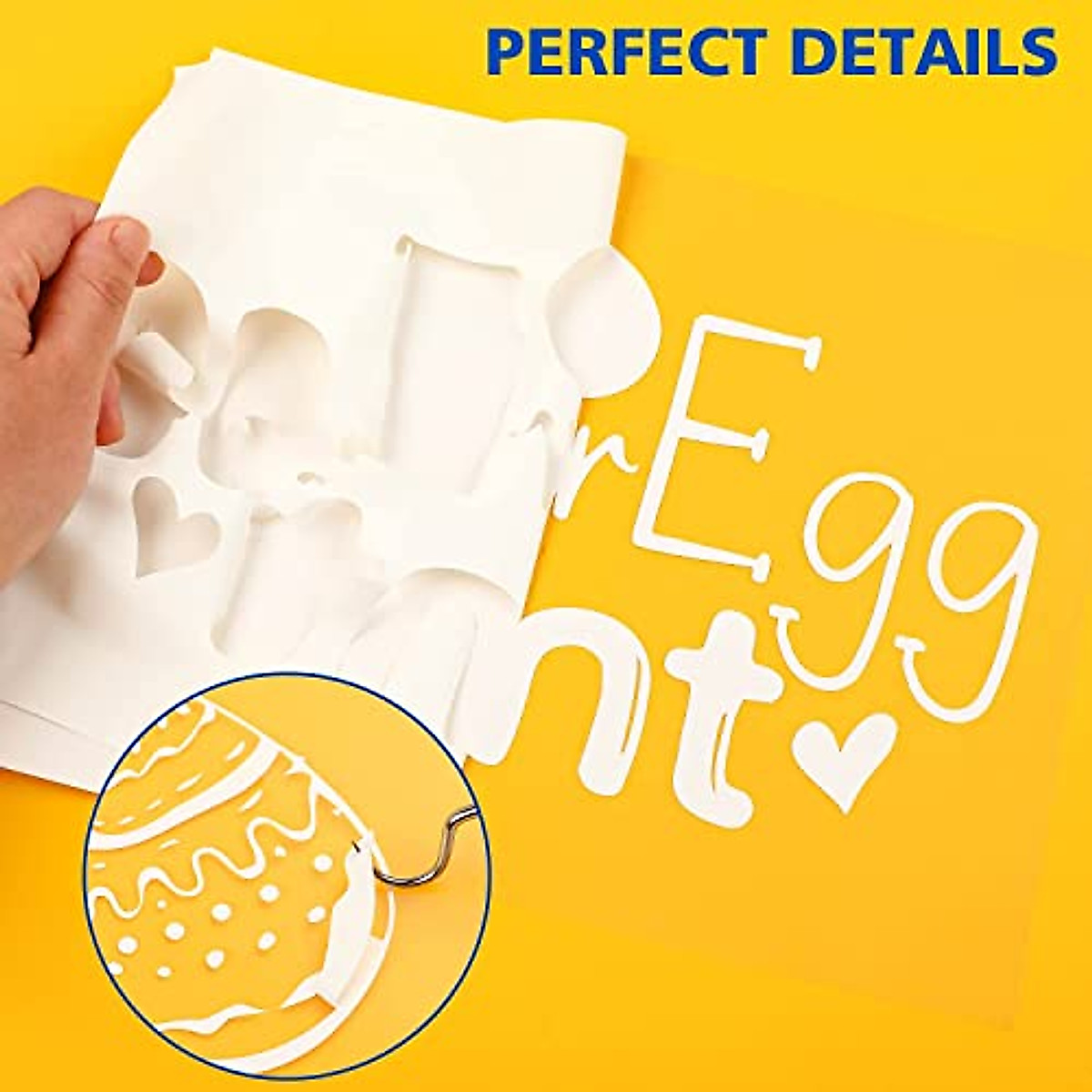 CAREGY HTV Heat Transfer Vinyl White Iron on Vinyl 12 inch x50 Feet Roll Easy to Cut & Weed DIY Design for T-Shirts (White)