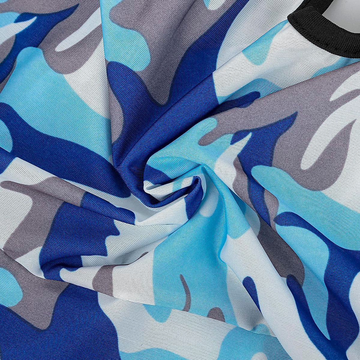 TopTie Camo Spandex Balaclava with Face Mask - Four Seasons Outdoor Gear-Camo Grey