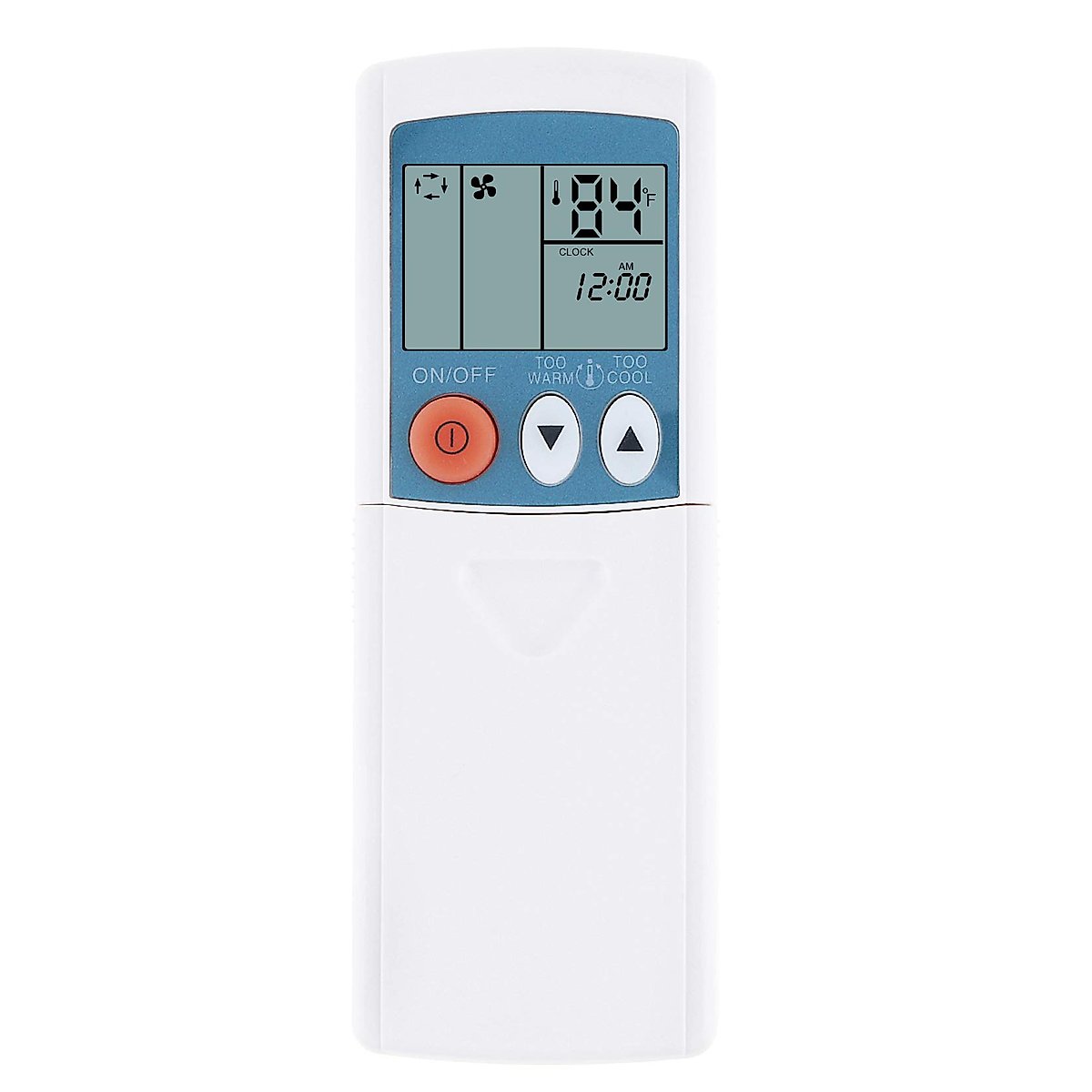 RCECAOSHAN Compatible with Mitsubishi Electric Mr Slim Air Conditioner Remote Control MS12NN2 MS15NN2 MS17NN2 MS09NW2 MS09TW Display in Fahrenheit