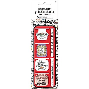 Friends Magnetic Page Clips (6-Pack) Stationery