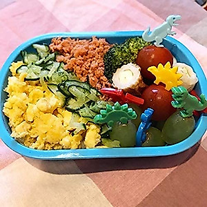 ★POLARIS★ Food Picks ＆ Food Balun for Lunch Box (Dinosaurs)