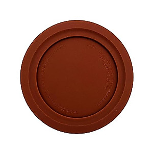 CXQ Replacement Silicone Lids, Compatible with Container of Ninja Creami Ice Cream Maker, Model: NC301, NC300, NC299AMZ Series. (Grey/Orange/Purple/Coffee)