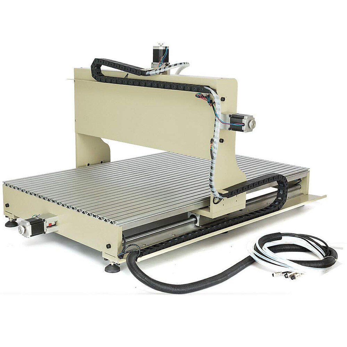 CNCEST USB ER20 4AXIS 2.2KW 6090 CNC Router Metal Engraver Milling Drilling Machine VFD Ball Screws 3D Spindle Carving Drilling Machine 110V For Wood Working Cutting Mill PCB Badges Bronzing Plate