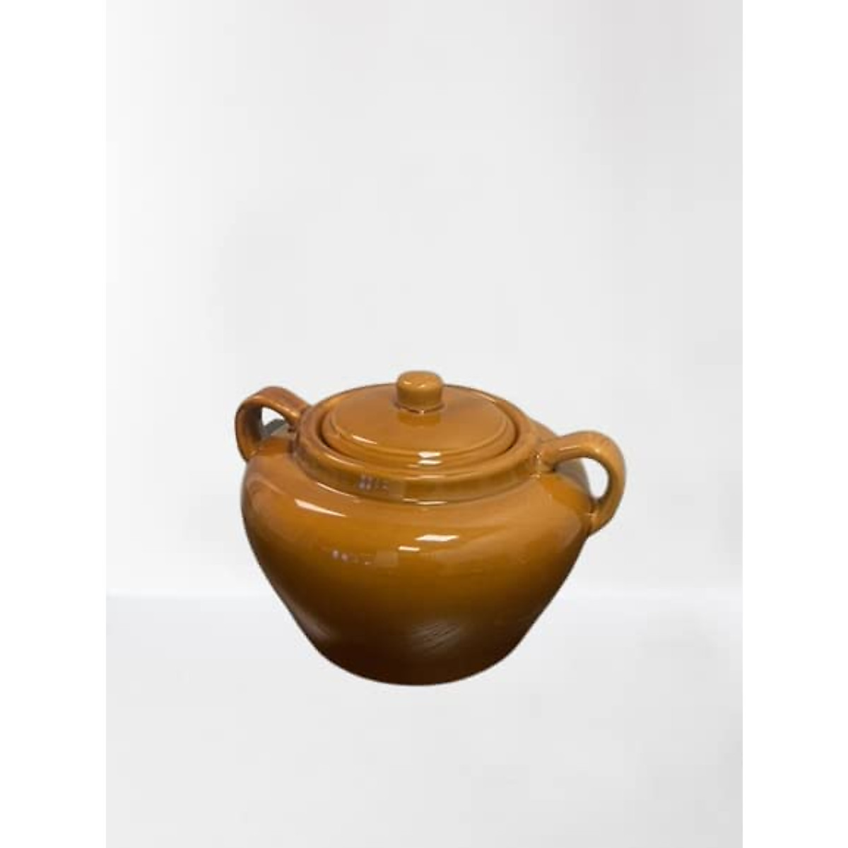 Fox Run 0350 Stoneware Bean Pot, 9.75 inches, Brown