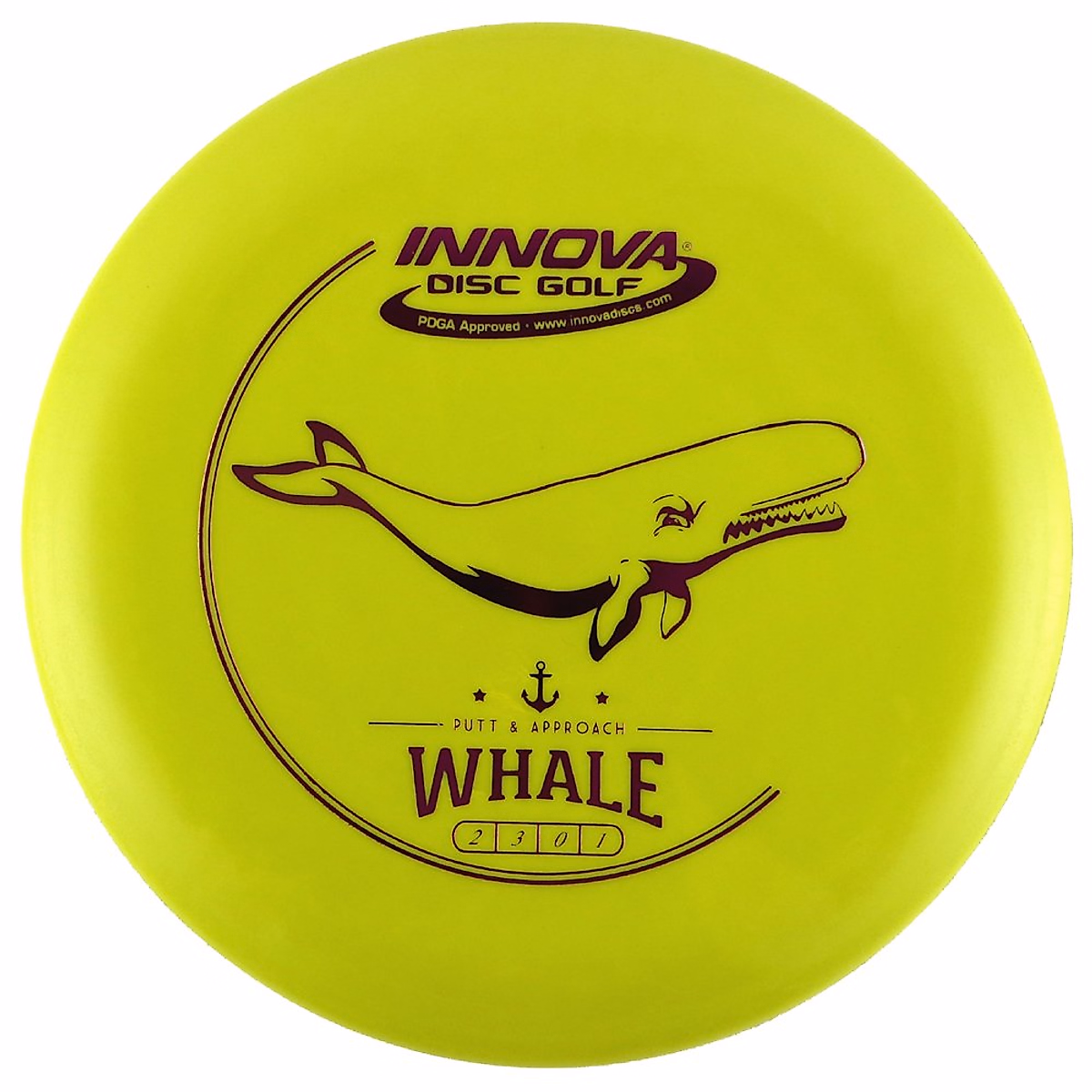 INNOVA DX Whale Putt & Approach Golf Disc [Colors may vary] - 173-175g