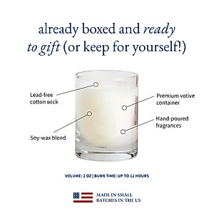 MERSEA Votive Candle Scented, Summer Day, 2 oz