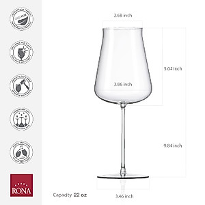 RONA Polaris 54 Wine Glass | 22 oz. | Set of 2