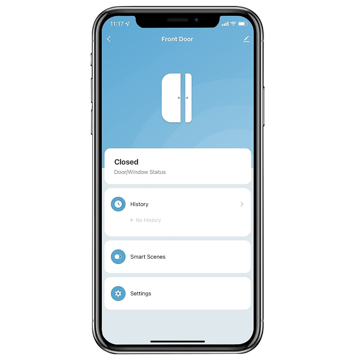 Feit Electric Smart WiFi Door and Window Sensor, Battery Powered, 2.4GHz No Hub Required, Remote Home Monitoring, Not Compatible with Other Security Systems, MOT/Door/WiFi/BAT