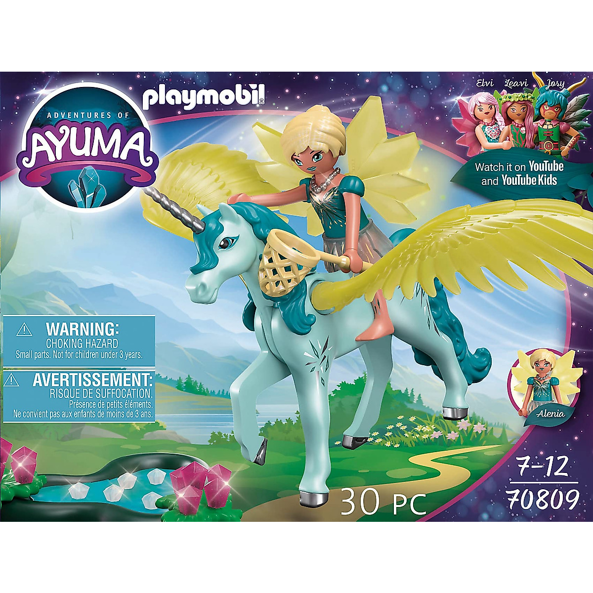 Playmobil Adventures of Ayuma Crystal Fairy with Unicorn