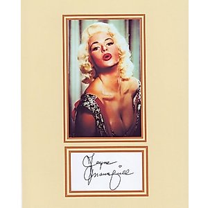 Kirkland Jayne Mansfield 8 X 10 Photo Autograph on Glossy Photo Paper