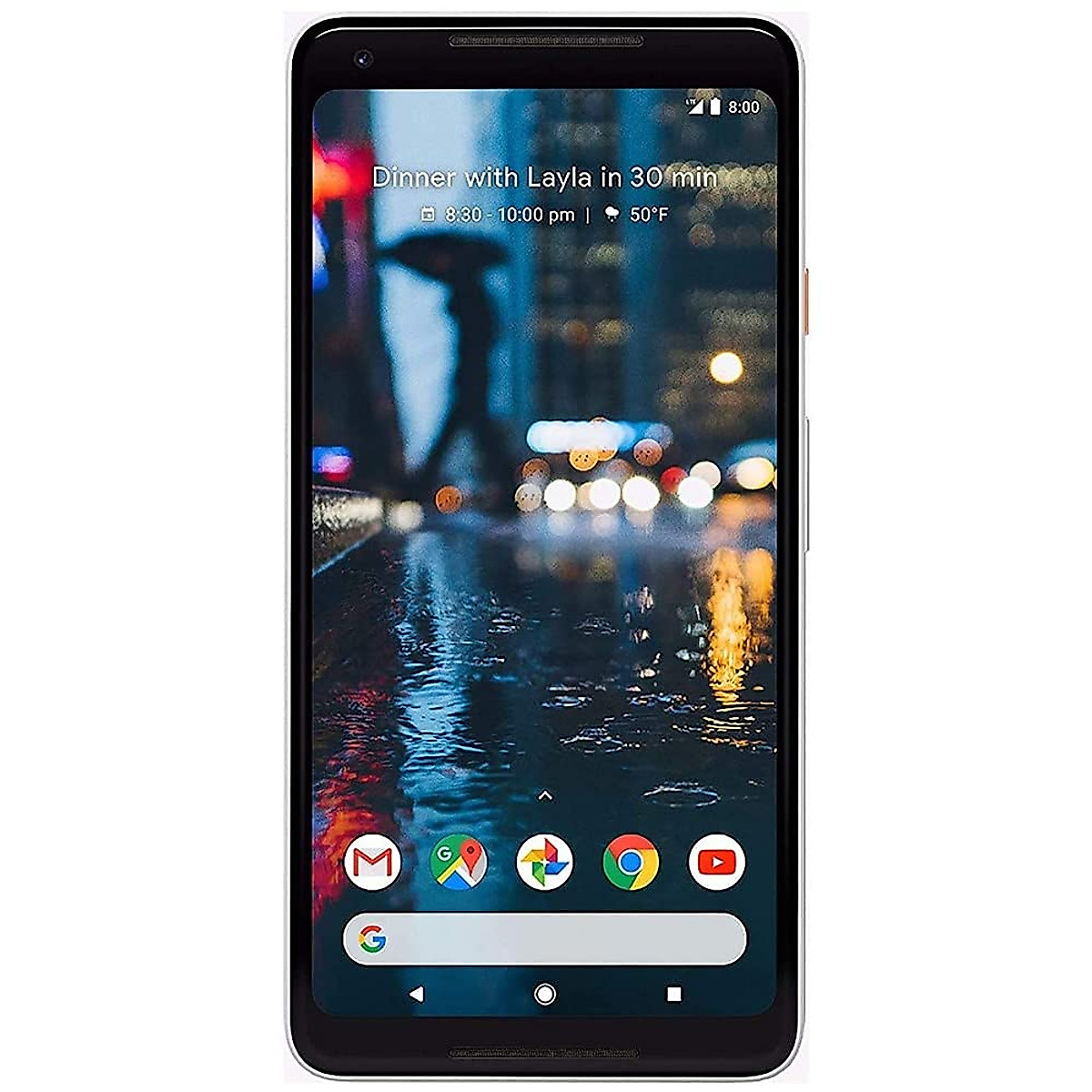 Google Pixel 2 XL 64GB - White and Black - GSM/CDMA - 4G LTE - Factory Unlocked - G011C