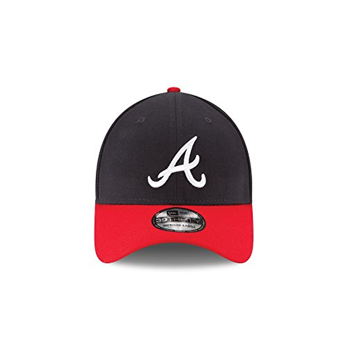 MLB Atlanta Braves Team Classic Home 39Thirty Stretch Fit Cap, Blue, Large/X-Large