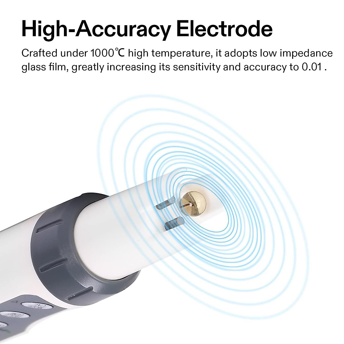 VIVOSUN 3-in-1 Digital pH Meter with ATC, Soil Tester for Moisture, pH and Light-Indoor and Outdoor Use