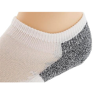 Thorlos Women's Lite Running Micro-Mini 3-Pair Pack White/Black Large