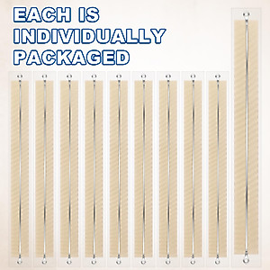 10pcs Impulse Sealer Replacement Parts, 12 Inch Teflon Cloth Strips Square Element Grip Heat Seal Strips Impulse Sealer Repair Kit Heating Element for Hand Heat Sealers