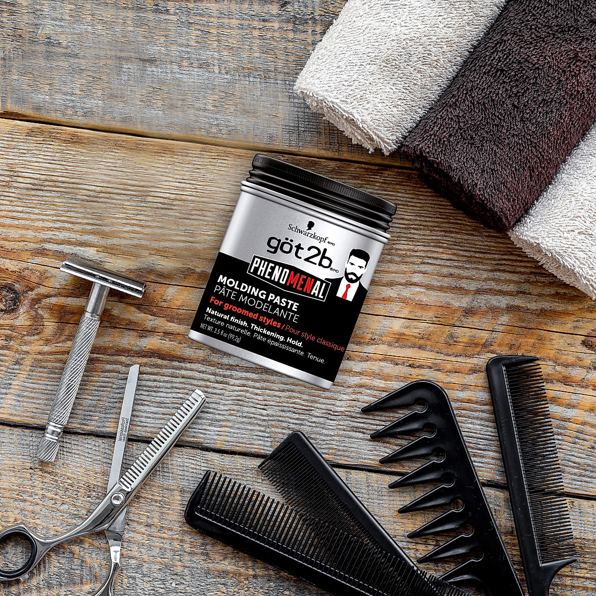 Got2b Phenomenal Molding Paste, 3.5 Ounce