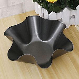 4Pcs Tortilla Maker Nonstick Taco Shell Maker Salad Bowl Carbon Steel Baking Molds for Kitchen