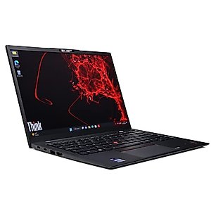 Best Notebooks New ThinkPad X1 Carbon Gen 10 Ultrabook Laptop 14” 4K UHD+ Touchscreen, 12Th Gen Intel i7-1280P VPro 14Cores, Mobile Broadband 5G LTE (4TB SSD|32GB RAM|Win 11 PRO)