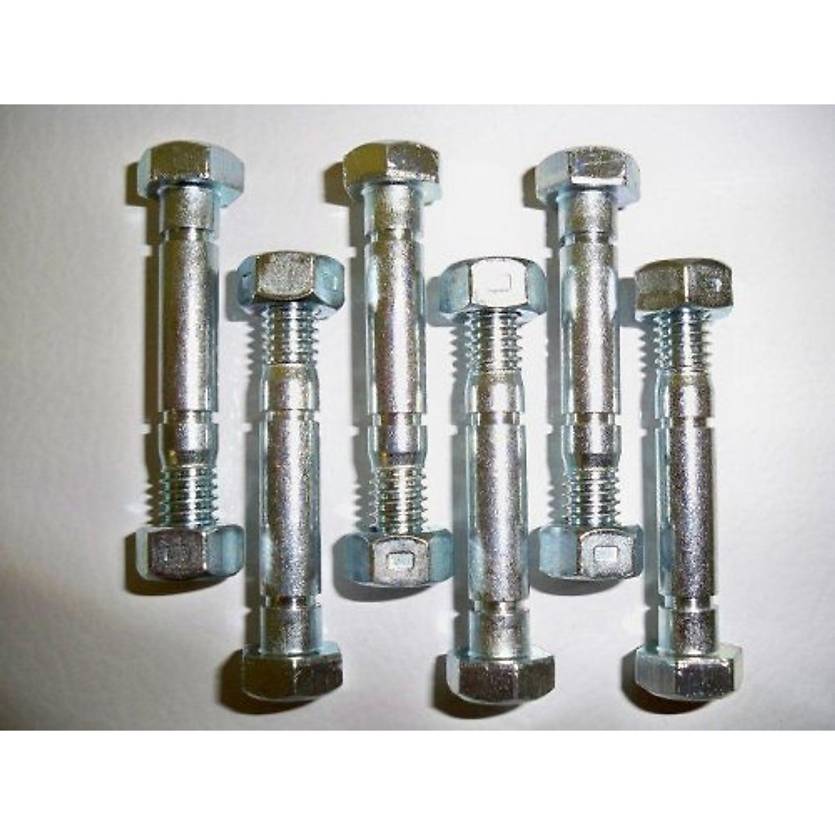 6 Pack, Shear Pins & Nuts for Ariens 510015, 51001500. Also replaces Snapper 1-3865, 9-1550, Model: 510015, Home/Garden & Outdoor Store