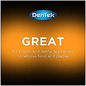 DenTek Slim Brush Advanced Clean Interdental Cleaners, Extra Tight, 32 Count