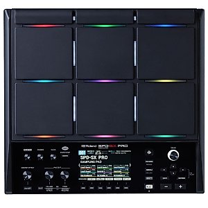 Roland SPD-SX PRO Flagship Sampling Drummers & Other Musicians | 9 Playing Surfaces, 8 External Trigger Inputs, Color Display, Customizable Pad LEDs, Onboard FX & More