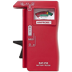 Amprobe BAT-250 Battery Tester, Basic pack