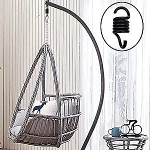 Hammoch-Chair Spring Porch Swing Spring - 750Lbs Black Heavy Duty Chair Swing Springs Heavy Bag Swing Swing Chair Spring(1 PC 750Lbs)