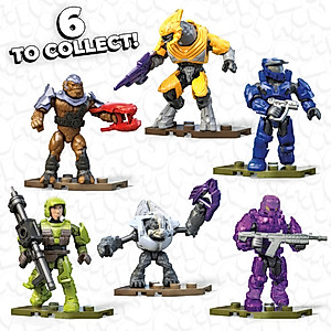 MegaConstrux Halo Micro Action Figures