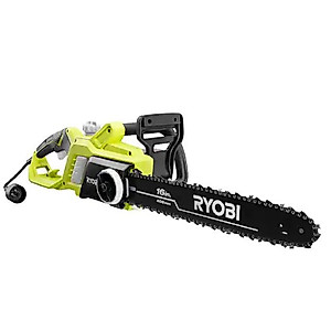 RYOBI 16 in. 13 Amp Electric Chainsaw With Auto Oiler (Renewed)