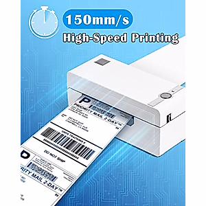 Phomemo Label Printer- Thermal Shipping Printer 4x6 Label Printer for Shopify, FedEx, Ebay, Etsy, Barcode, Mailing, Adress Labels, Postage, PM-246 Pro