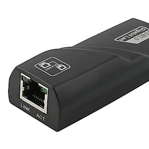 JacobsParts USB 3.0 Gigabit Ethernet 10/100/1000 Mbps RJ45 LAN Network Adapter for PC Mac