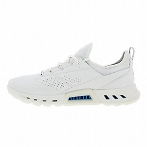 ECCO Women's Biom C4 Gore-TEX Waterproof Golf Shoe, White, 11-11.5