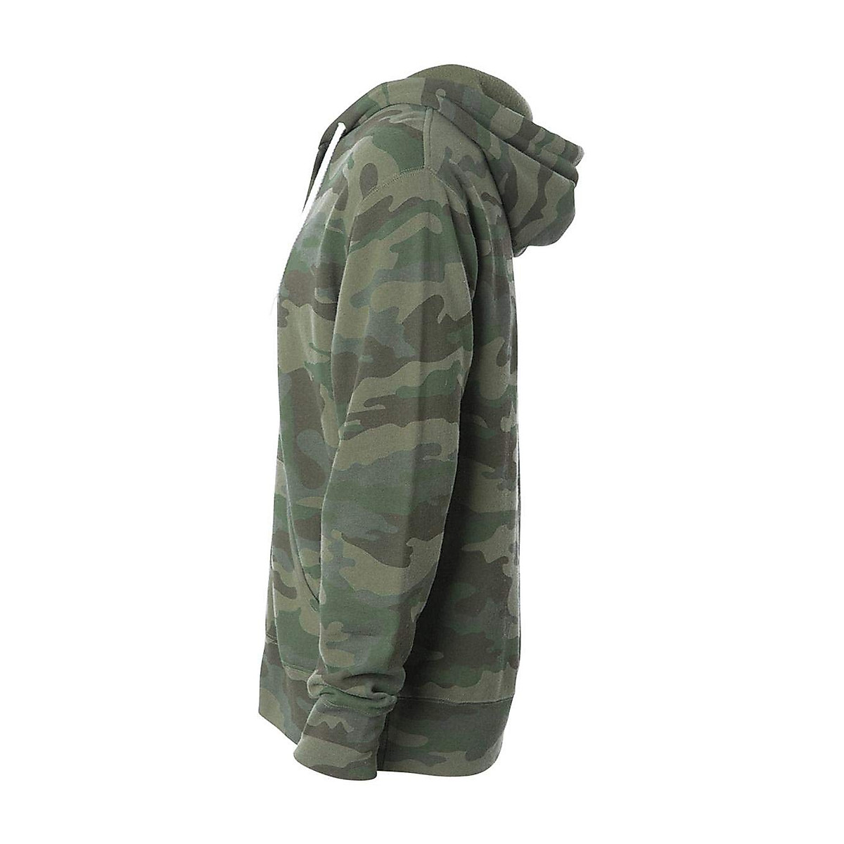 Independent Trading Co. - Lightweight Full-Zip Hooded Sweatshirt - AFX90UNZ - M - Forest Camo
