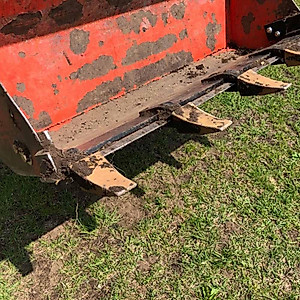 Titan Attachments UA Tooth Bar 60" 86 lb. Bucket 23TF Bolt On Steel USA Made